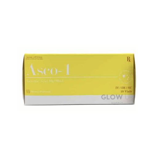 Buy 10g Vitamin C Vials (Ascorbic Acid) - 20ml - Glow Up Supply